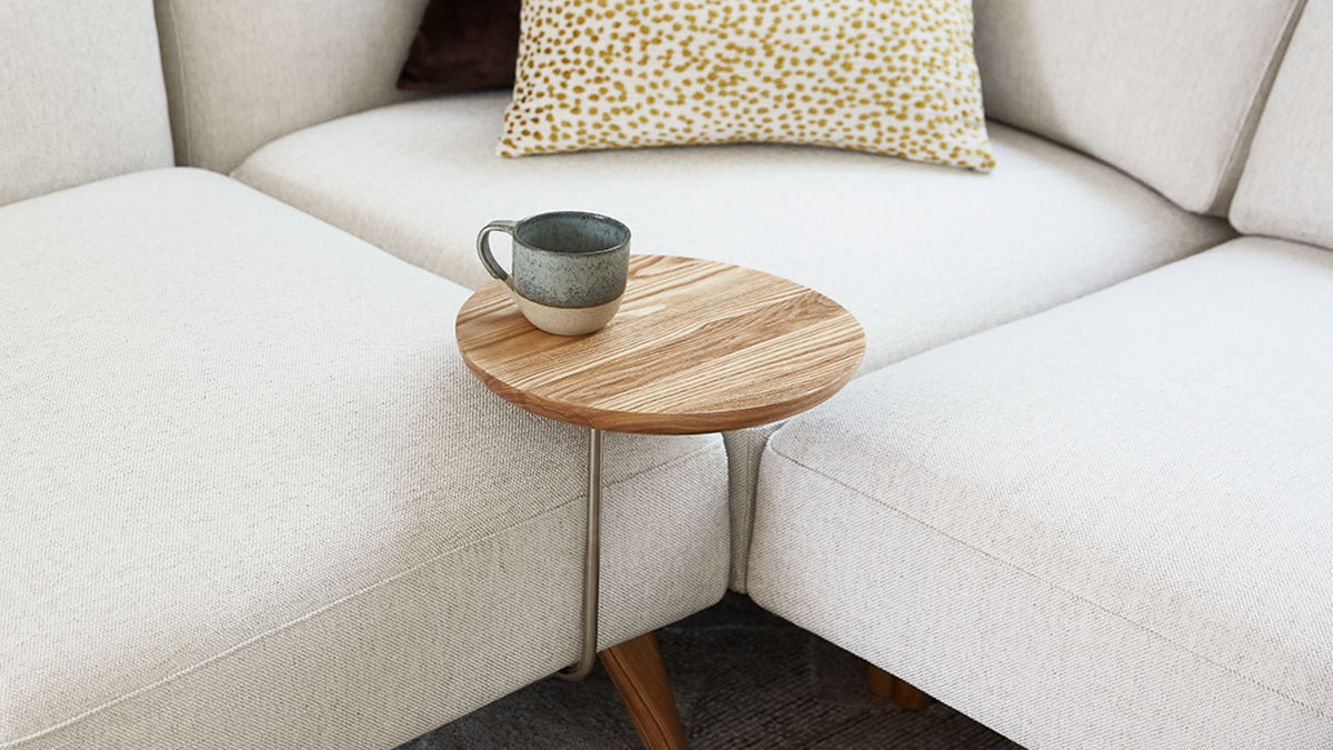 Rotating Sofa Table - Sofa Table – Wattle Living